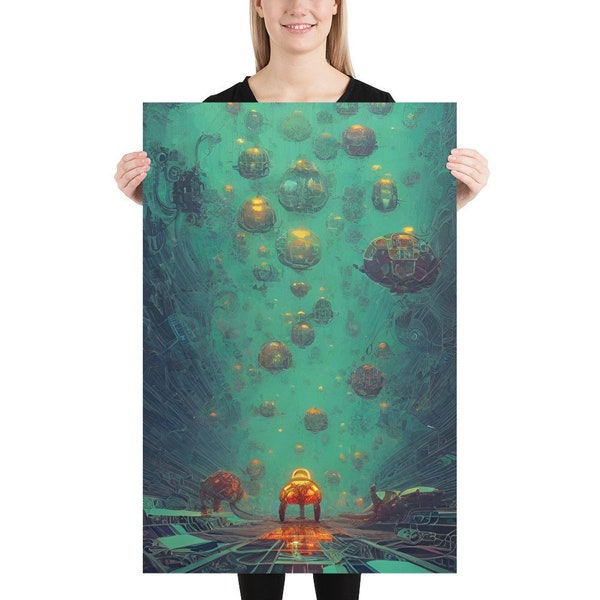 Scifi Art - Etsy