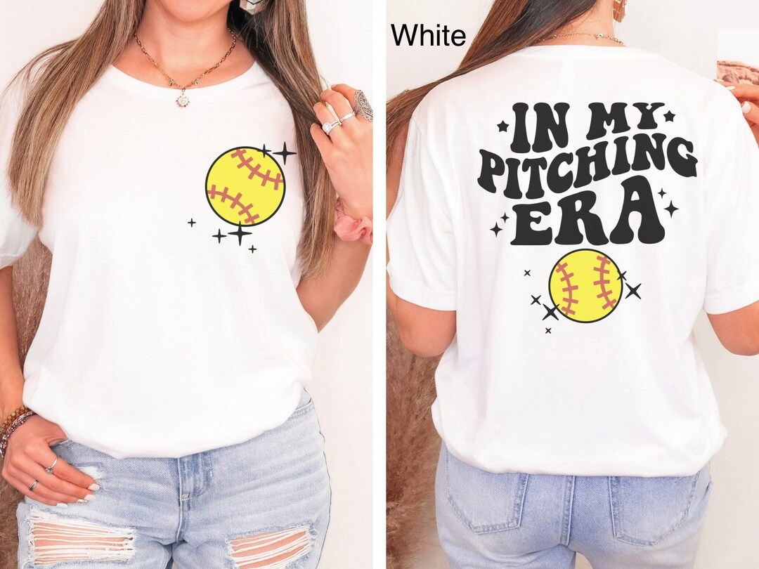Softball in My Pitching Era Shirt Softball Pitcher T-shirt Funny ...