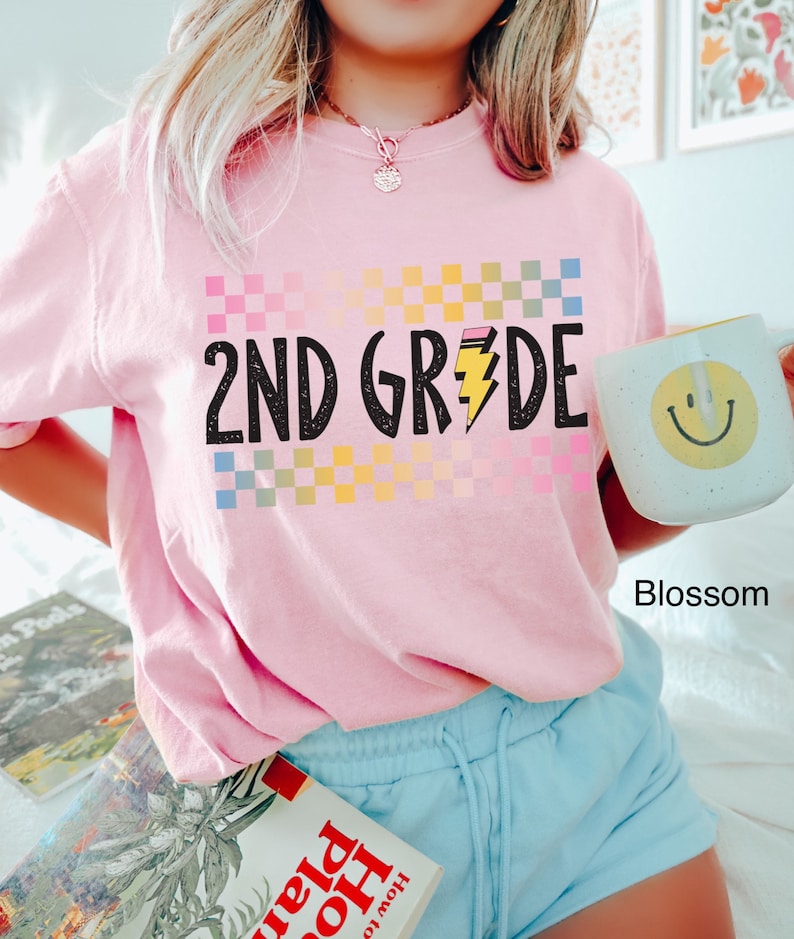 Comfort Colors Second Grade Teacher Shirt 2nd Grade Teacher First Day ...