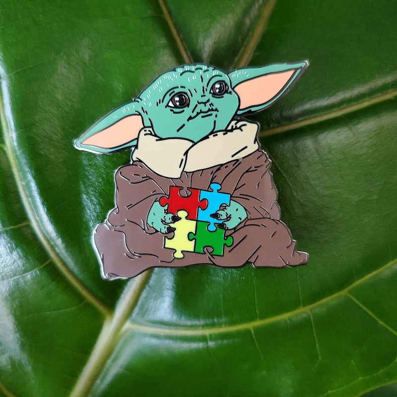 Grogu Enamel Pin - Etsy