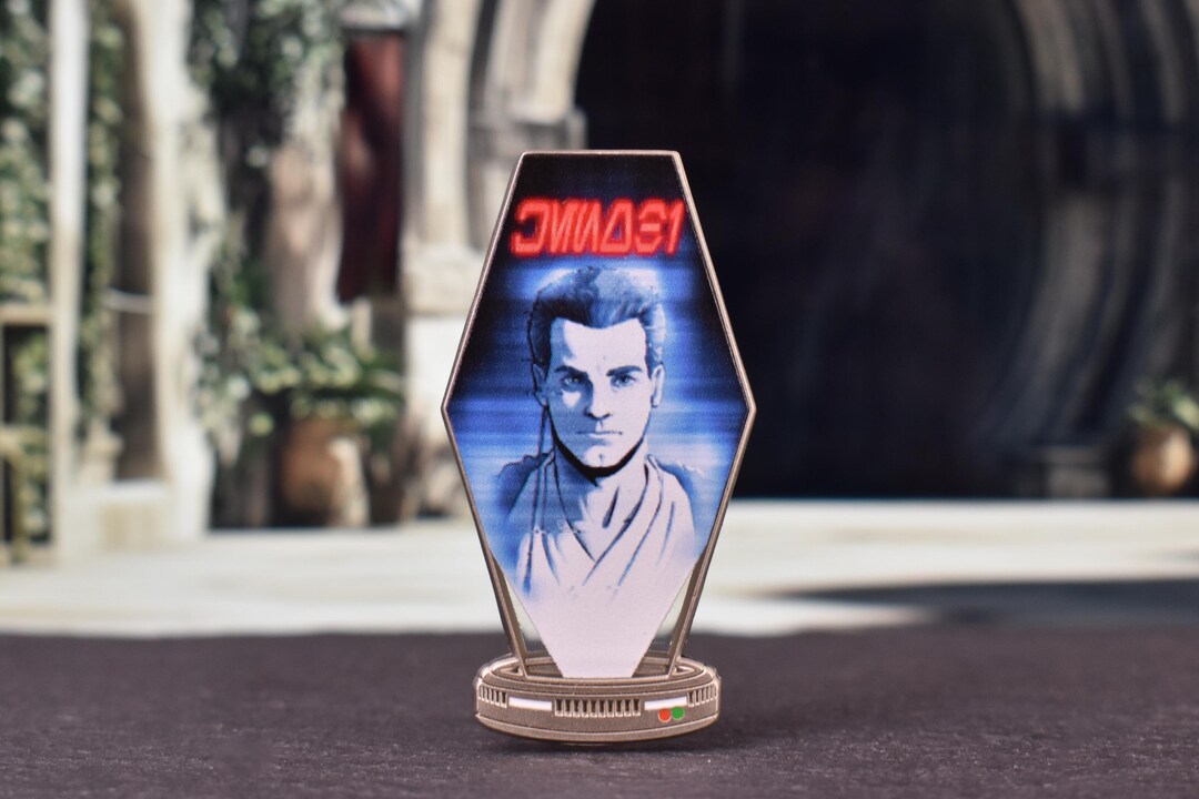 Obi-wan Kenobi Holo Enamel Pin - Etsy