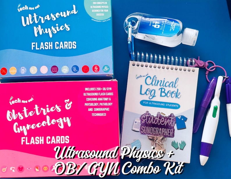 Sonography Student Success Kit Complete Study Essentials for Ultrasound ...