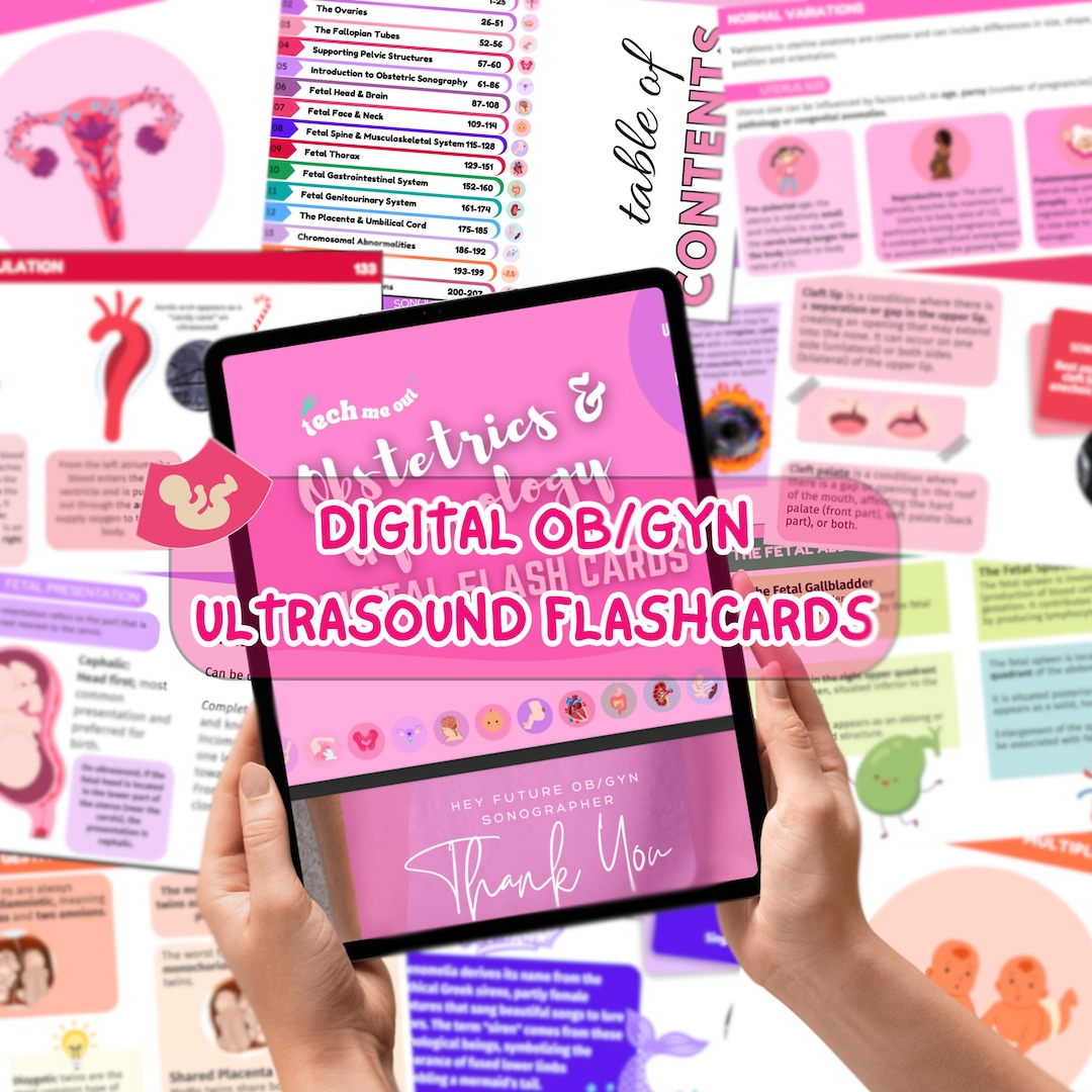 Obstetrics & Gynecology Ultrasound Digital Flashcards | OBGYN ...