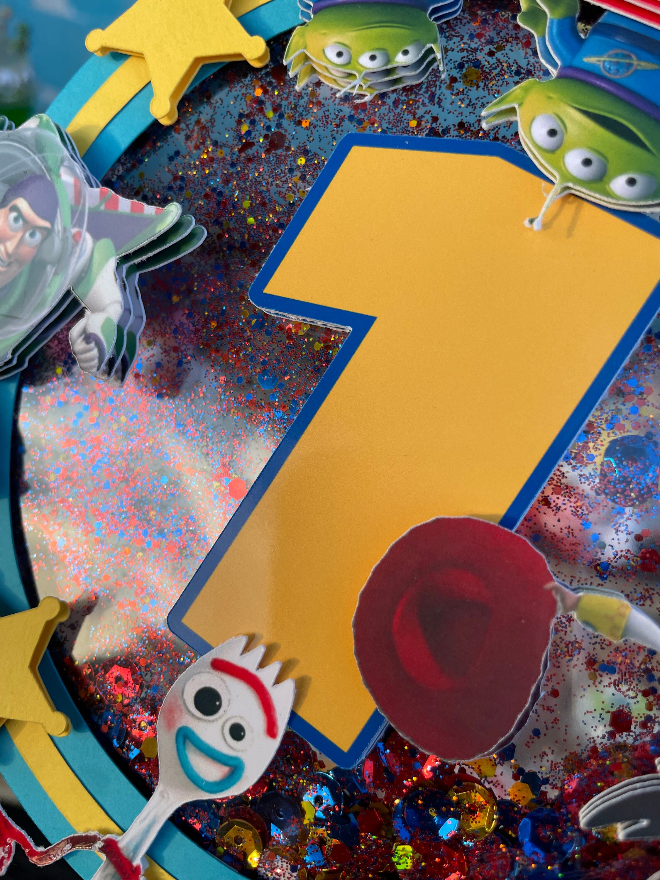 Toy Story 3D Shaker Cake Topper - Etsy