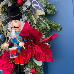 Teardrop Swag, Nutcracker Swag, Christmas Nutcracker, Nutcracker Swag ...