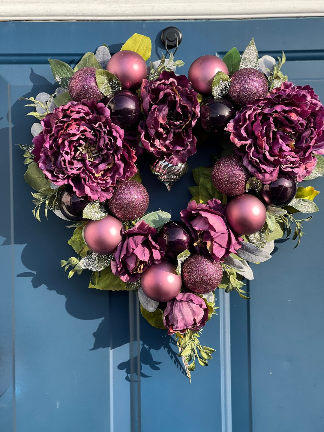 Wreath, Front Door ,valentines Day, Valentine Wreath,victorian ...