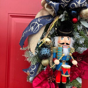 Teardrop Swag, Nutcracker Swag, Christmas Nutcracker, Nutcracker Swag ...