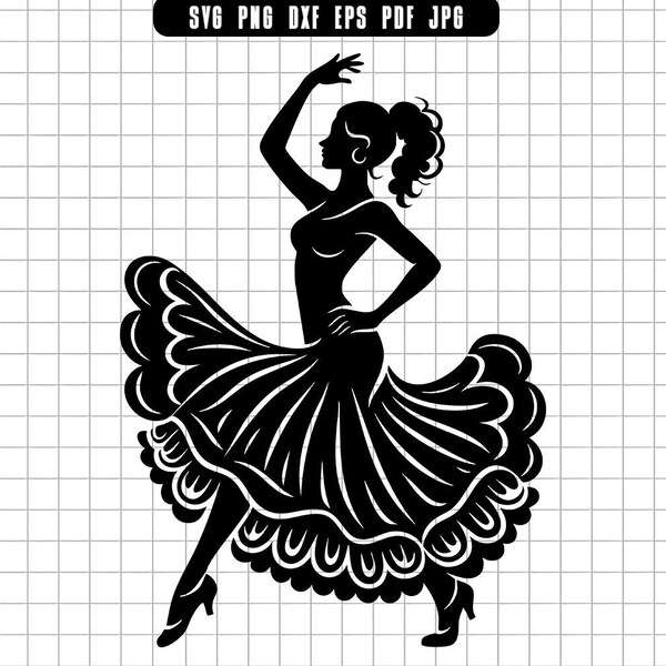 Latin Dance Dress - Etsy