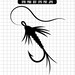 Fly Fishing Svg, Fishing Hook Svg, Bait Svg, Fly Lure Svg, Fishing Cut ...