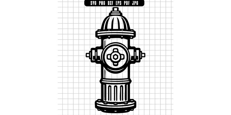 Fire Hydrant Svg, Hydrant Svg, Firefighter Svg, Emergency Svg, Fire Svg ...