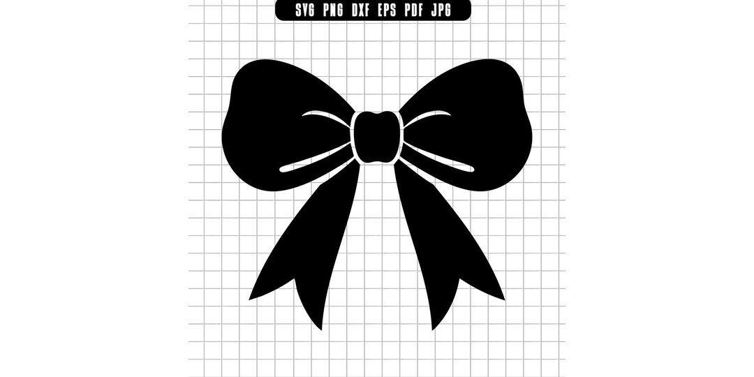 Bow Svg, Ribbon Svg, Gift Bow Svg, Hair Bow Svg, Bow Clipart Svg, Bow ...