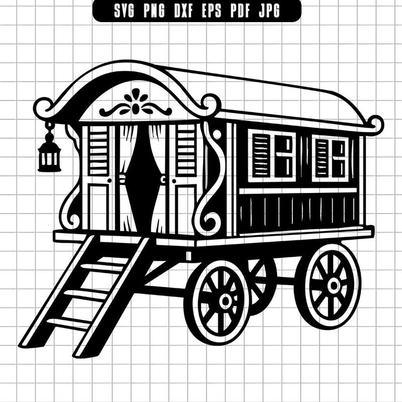 Gypsy Wagon - Etsy