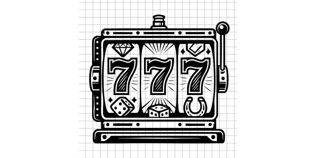 Slot Machine Svg, Casino Svg, Lucky 777 Svg, Slot Clipart, Slot Cut ...