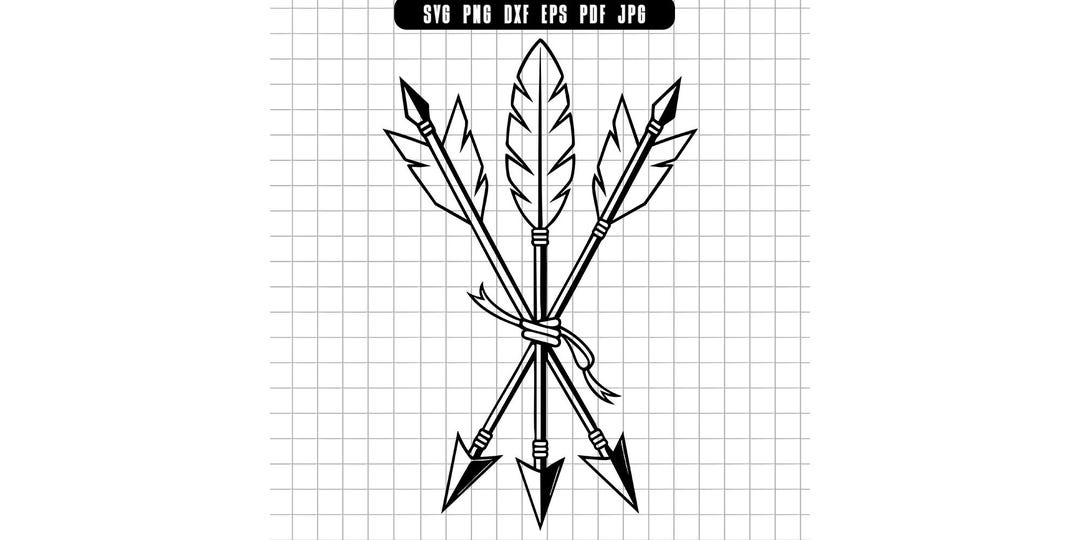 Arrow Bundle Svg, Three Arrows Svg, Tribal Arrows Svg, Arrow Clipart ...