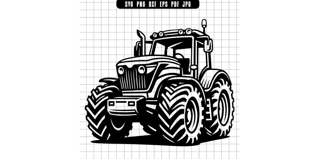 Tractor Svg, Farm Tractor Svg, Agriculture Svg, Tractor Cut File ...