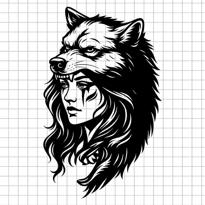 Wolf Headdress - Etsy