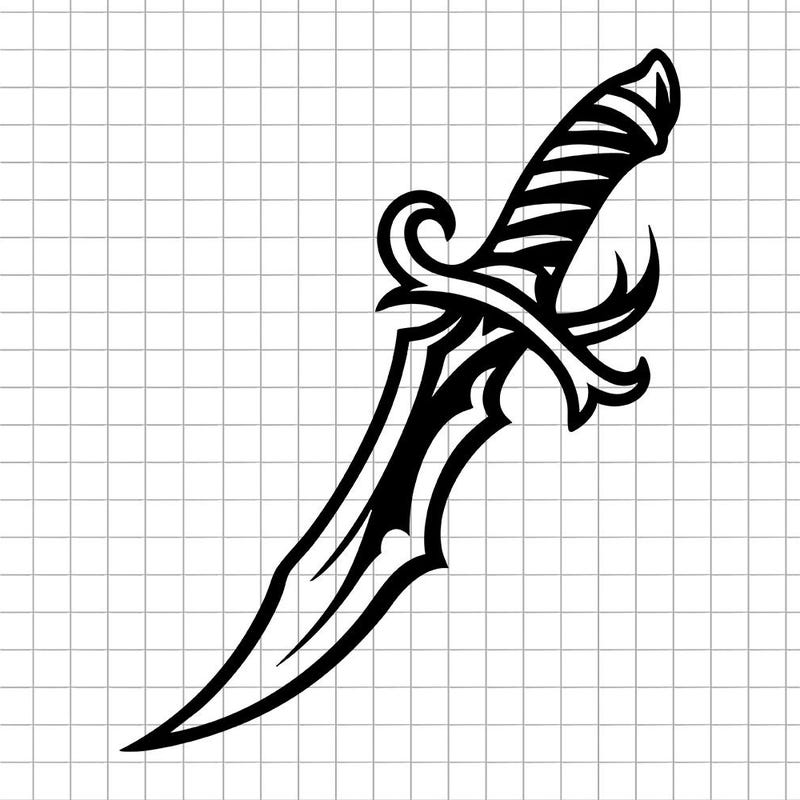 Gothic Knife - Etsy