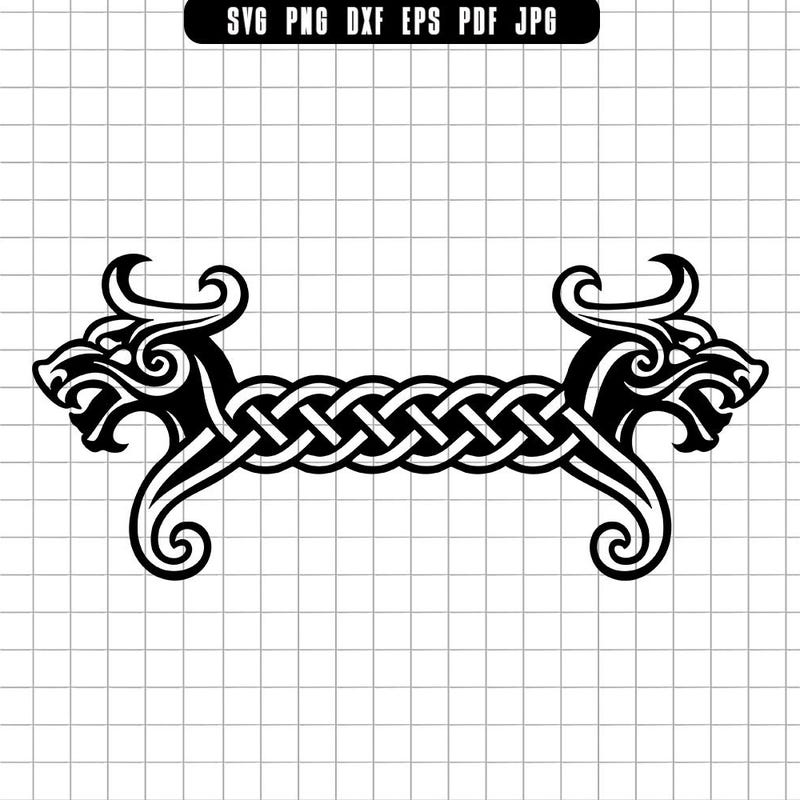 Viking Ornaments Tattoo - Etsy