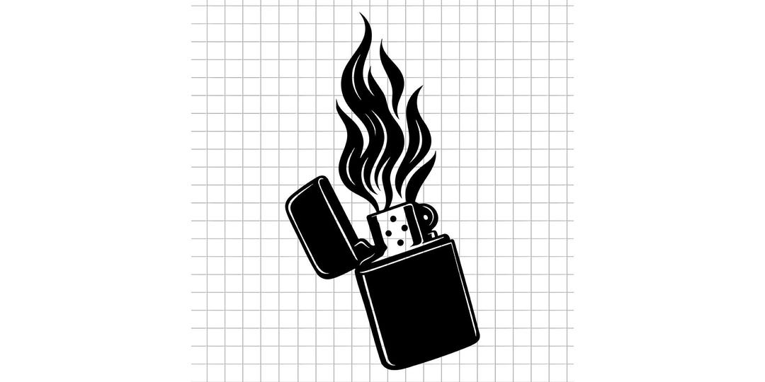 Zippo Svg, Flame Lighter Svg, Smoking Lighter Svg, Fire Svg, Zippo Png ...