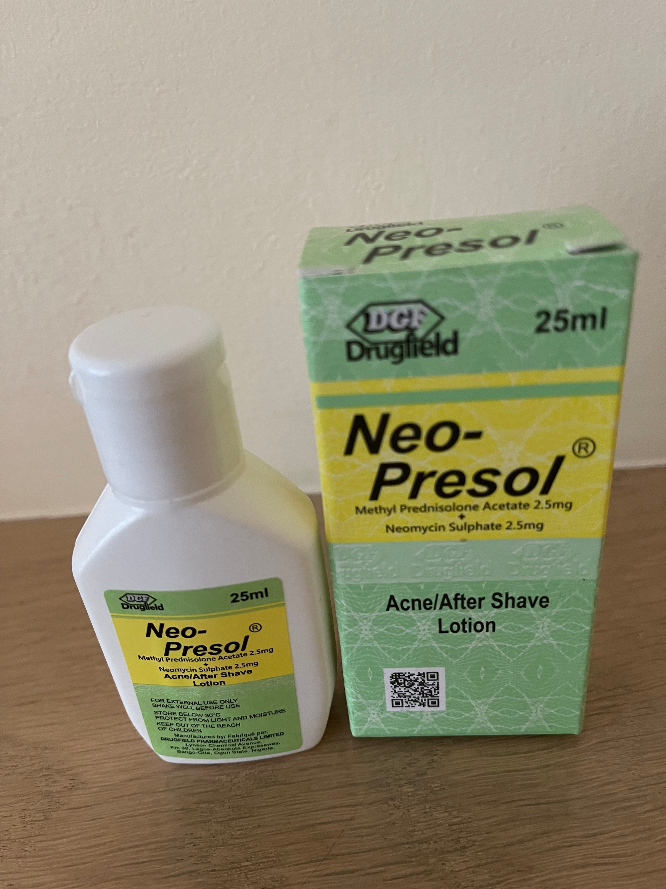 Neo Presol. Acne Lotion. the Current Price is Temporarily. - Etsy UK