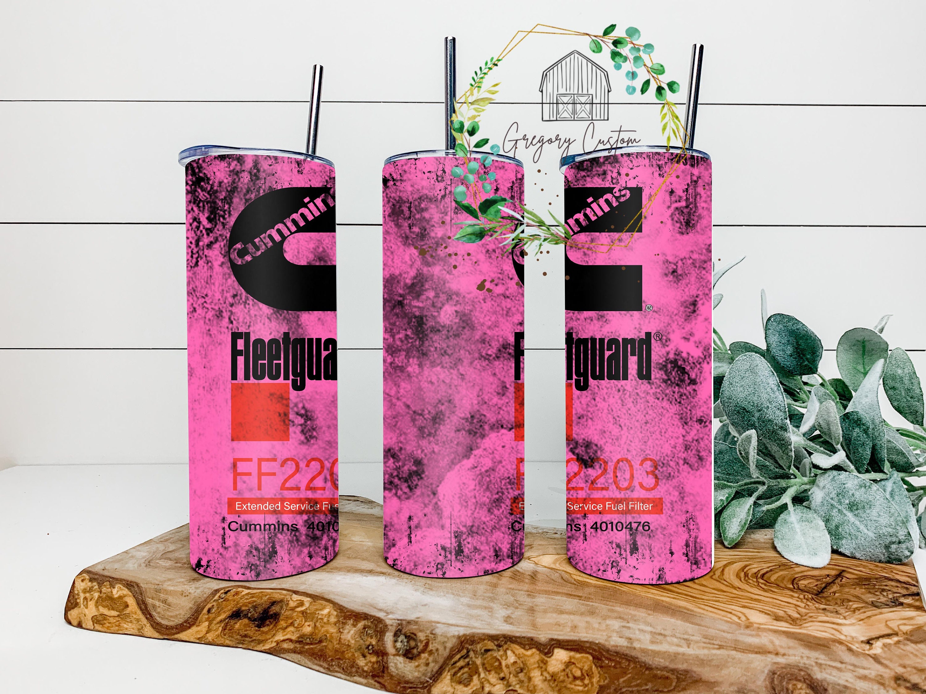 Oil Filter Tumbler, Cummins Fleetguard Oil Tumbler 20oz Tumbler With ...