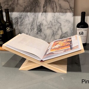Book Display | Book Holder | Open Book Display | Cookbook Stand | Bible ...