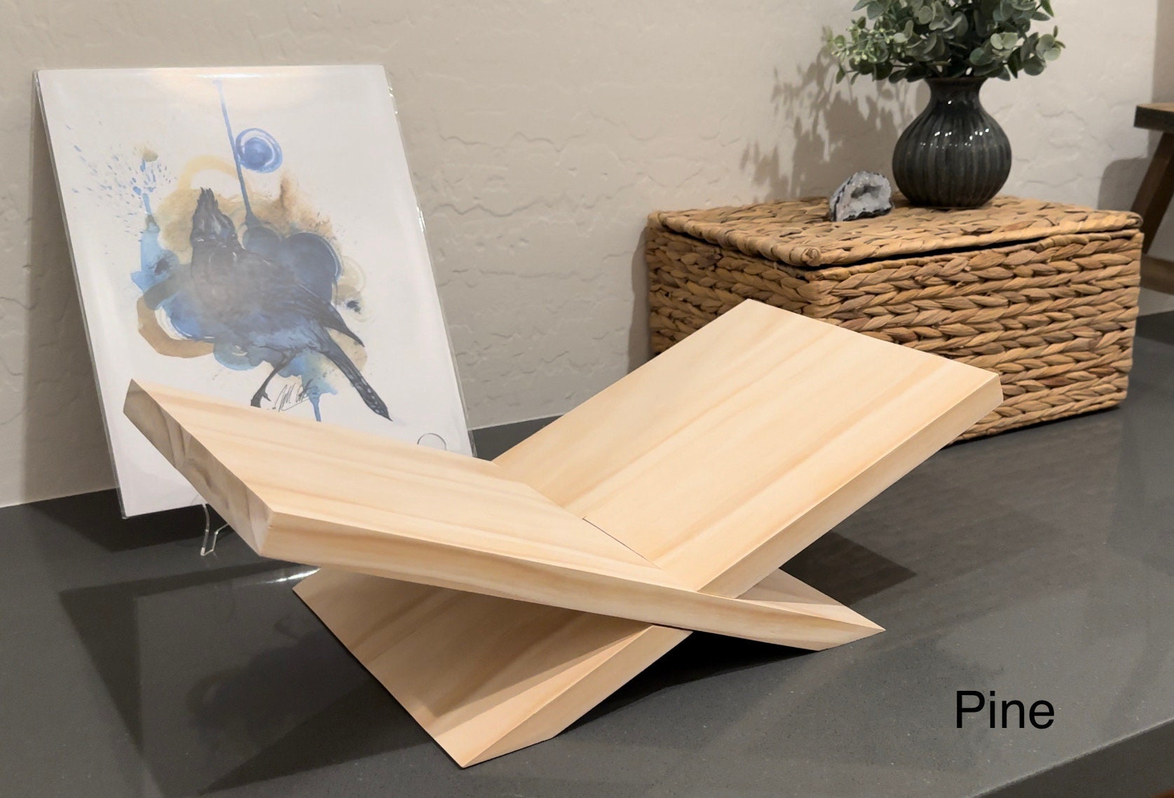 Book Display | Book Holder | Open Book Display | Cookbook Stand | Bible ...