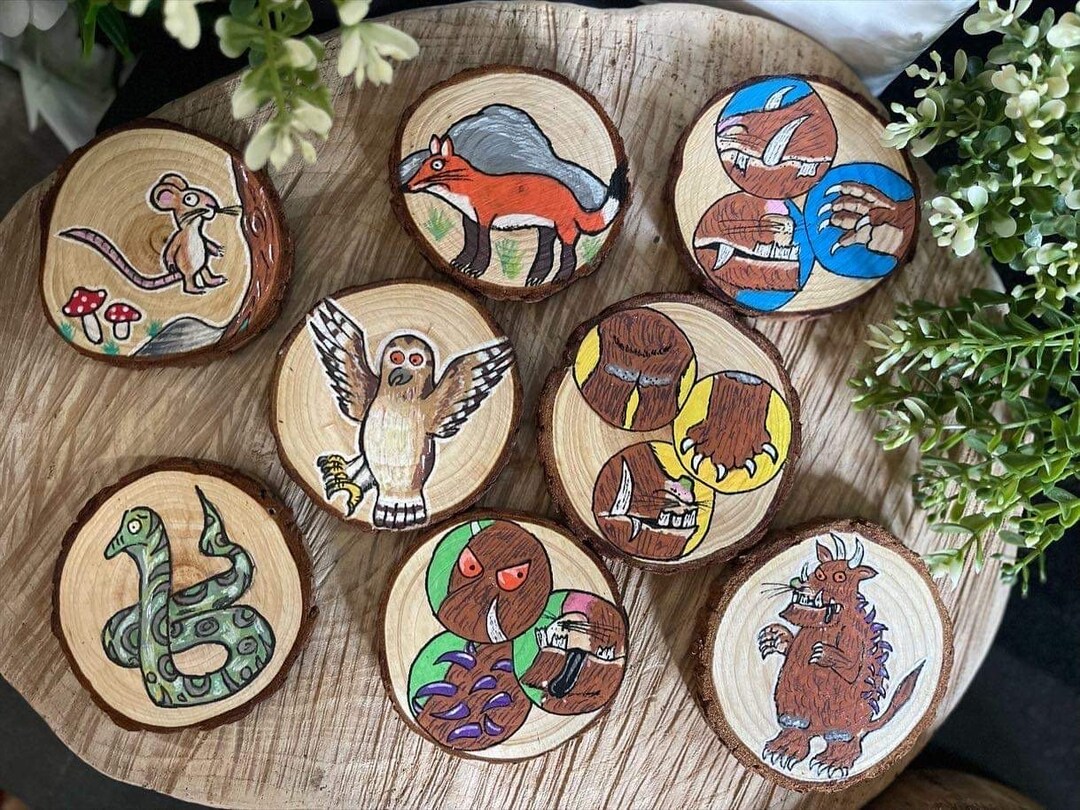 Gruffalo Inspired Story Slices/peg Dolls - Etsy