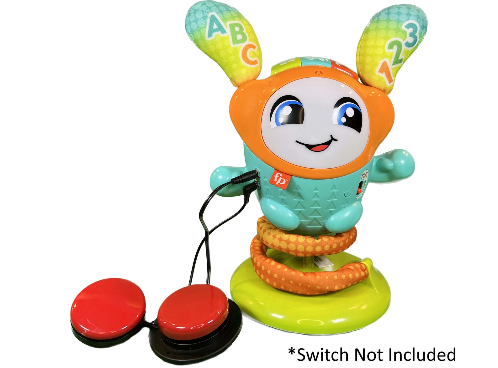 Switch Adapted DJ Bouncin' Beats Toy Adapted Toy Speech Therapy ...