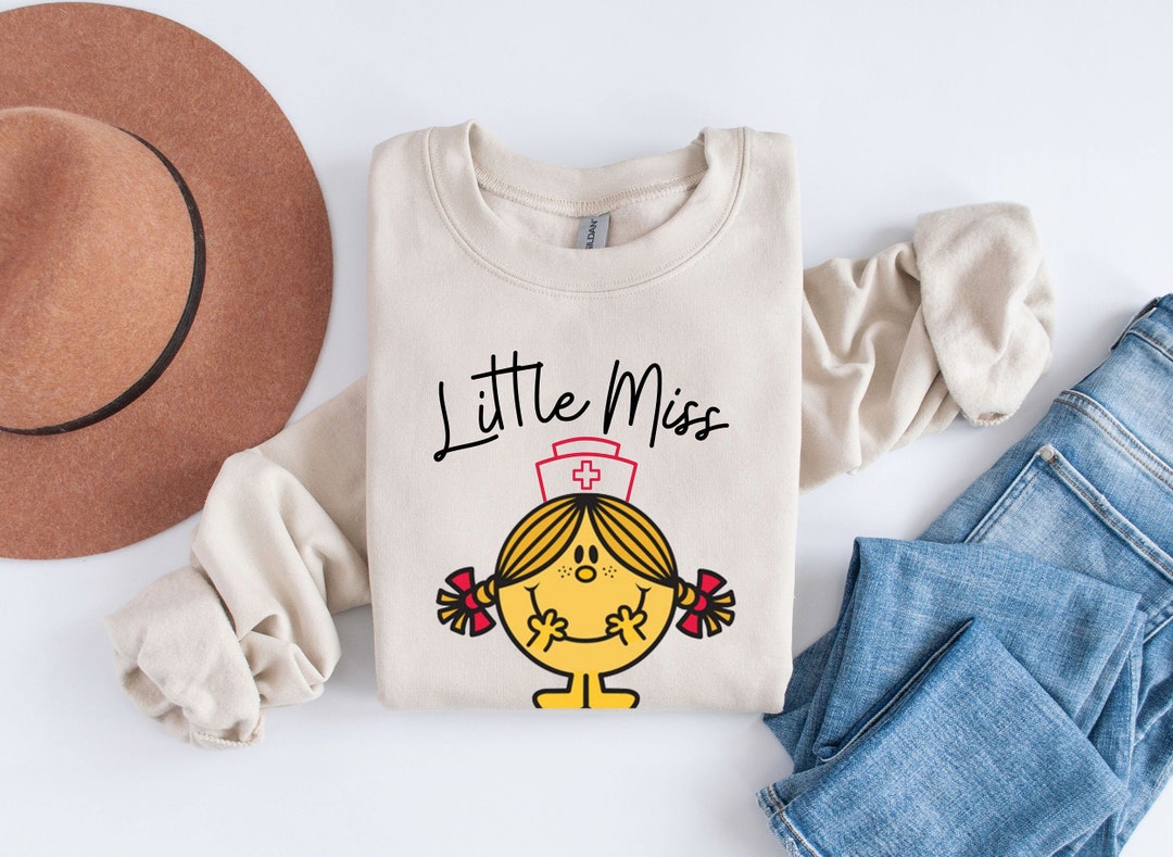 Little Miss ICU Nurse, Neuro Nurse, Nurse Sweatshirts, Nurse Hoodie ...