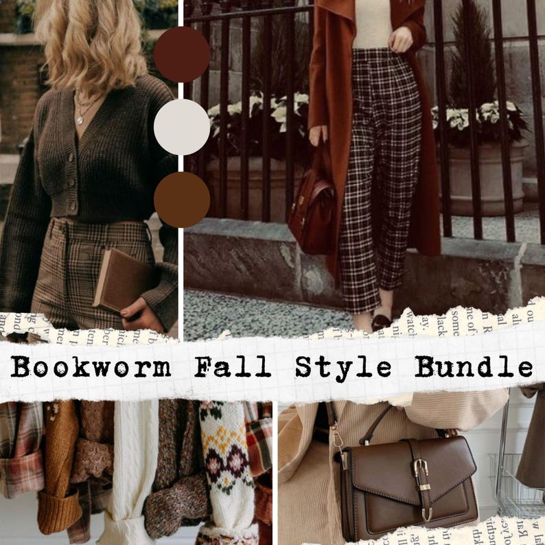 Bookworm Fall Thrifted Style Bundle Mystery Clothes Box Custom Personal ...