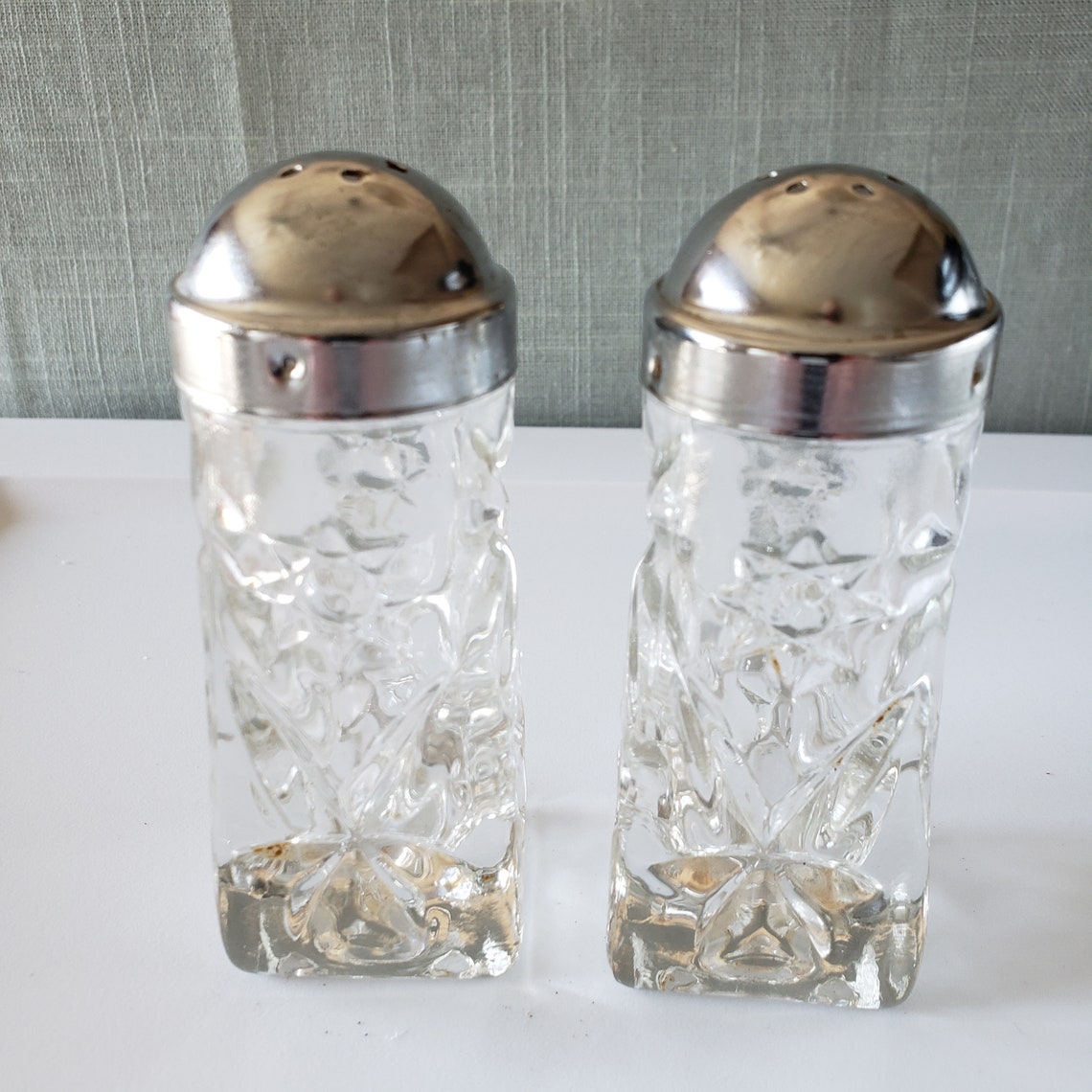 Anchor Hocking Prescut Star of David Salt and Pepper Shakers - Etsy