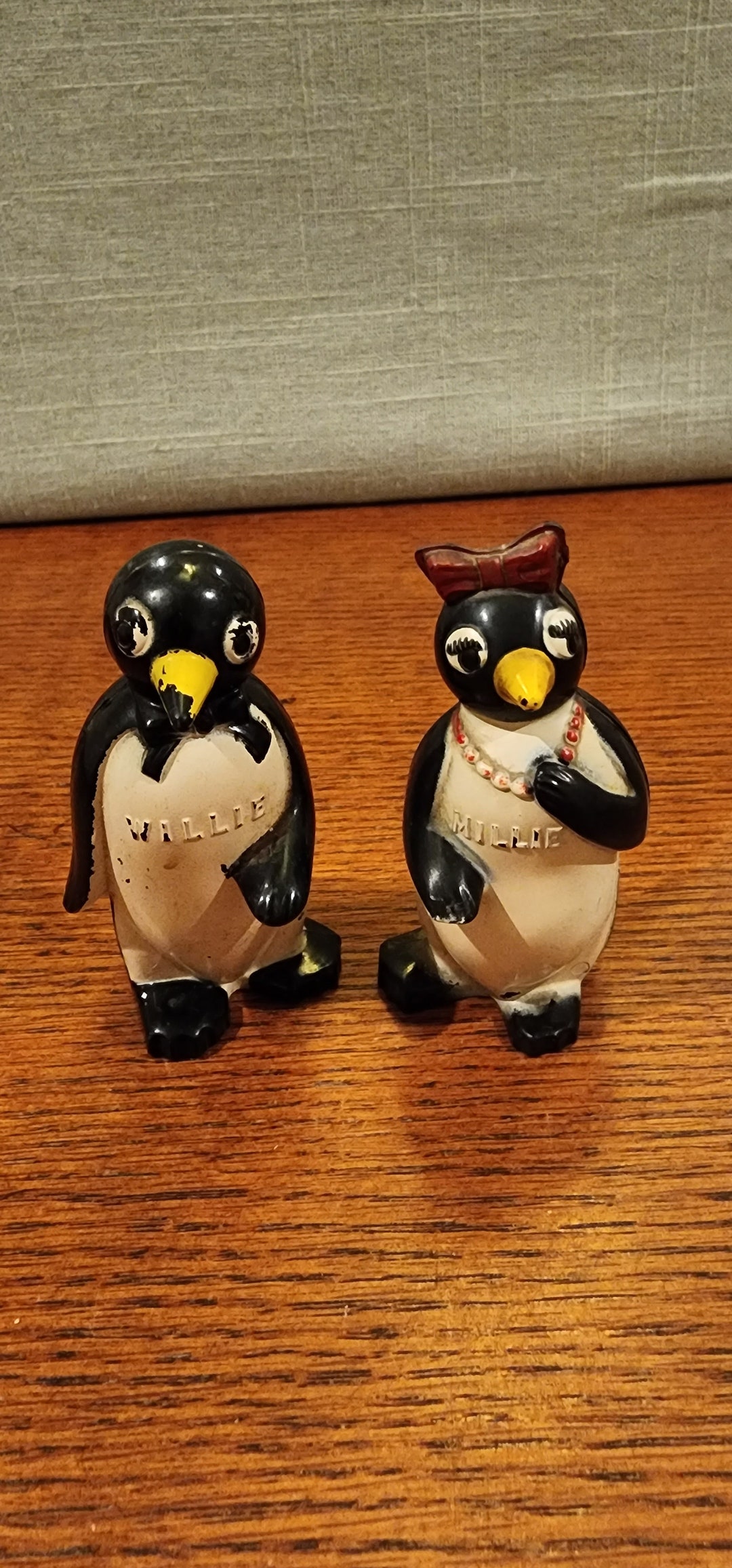 Kool Cigarettes Advertising Plastic Willie and Millie Salt and Pepper ...