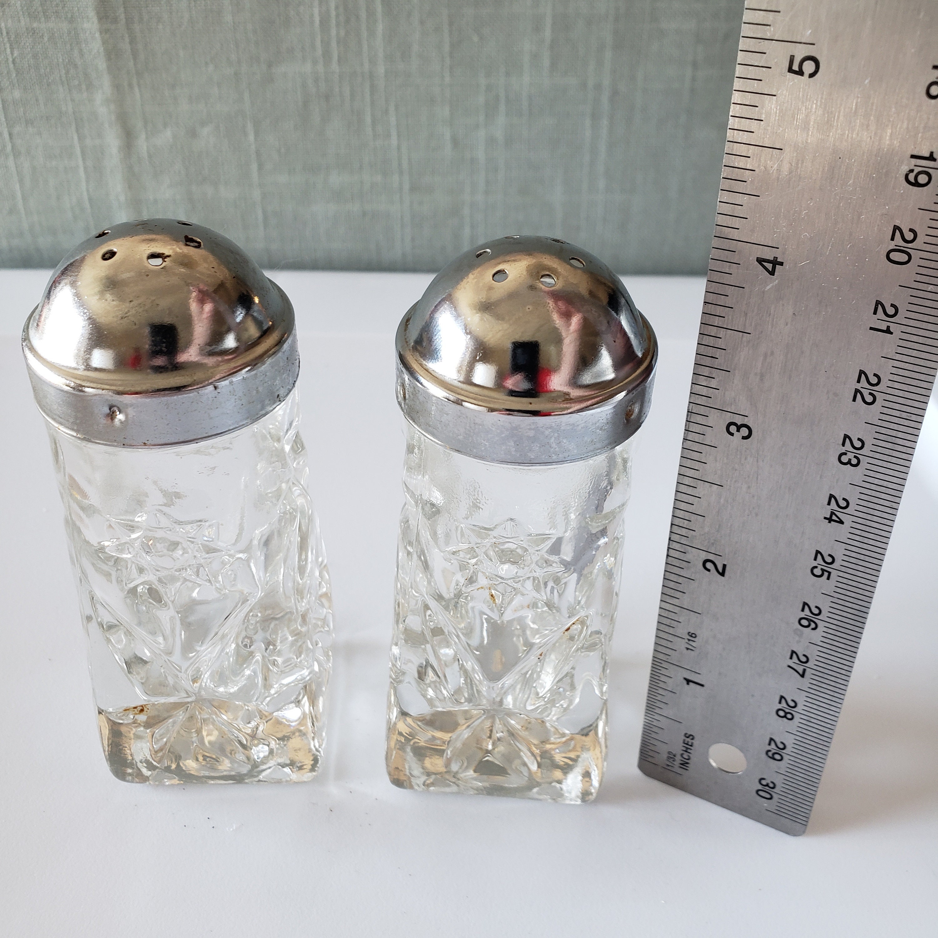 Anchor Hocking Prescut Star of David Salt and Pepper Shakers - Etsy
