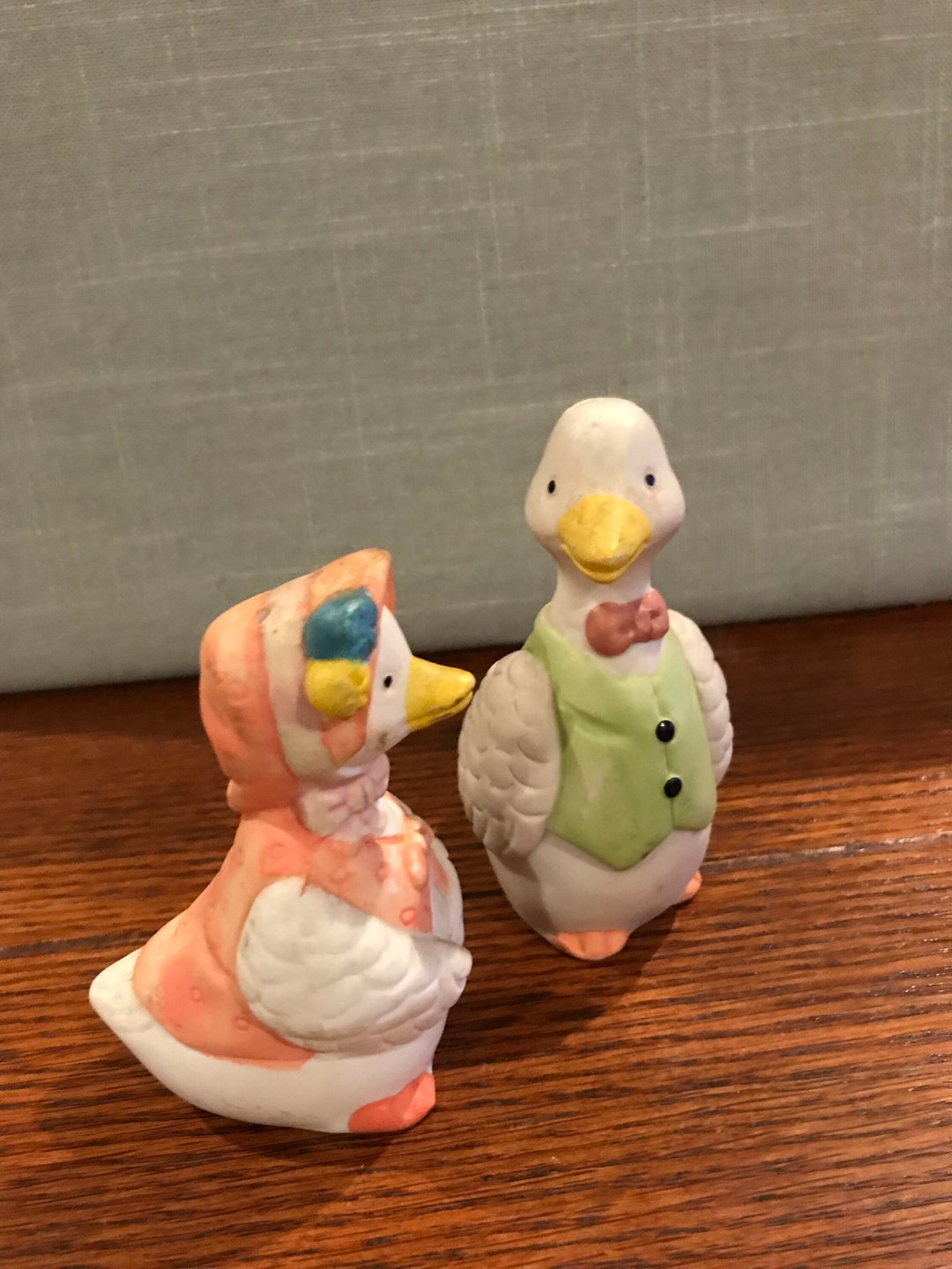 Mother and Father Goose Salt and Pepper Shakers - Etsy