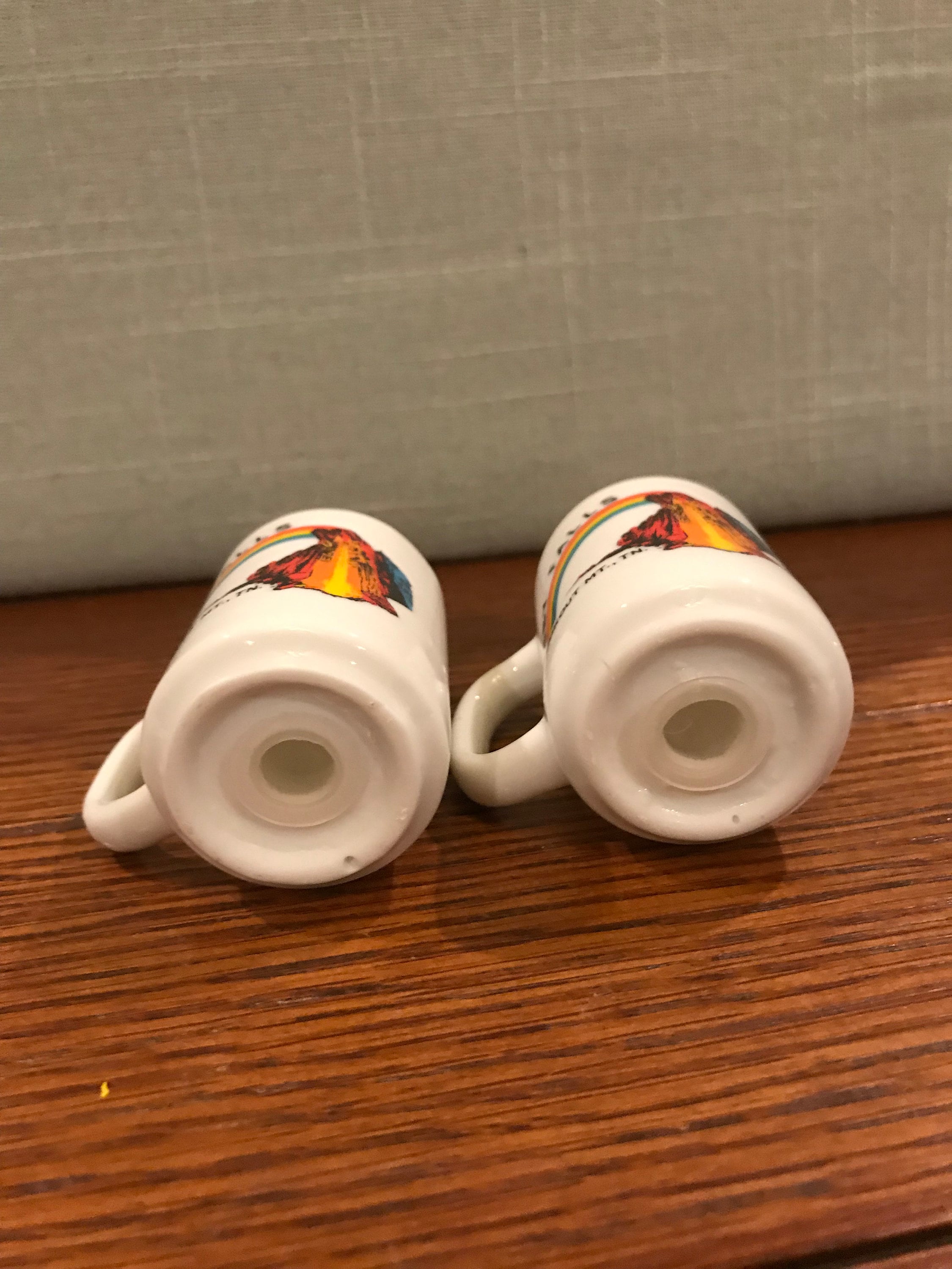 Ruby Falls Souvenir Mugs With Gold Trim Salt and Pepper Shakers - Etsy