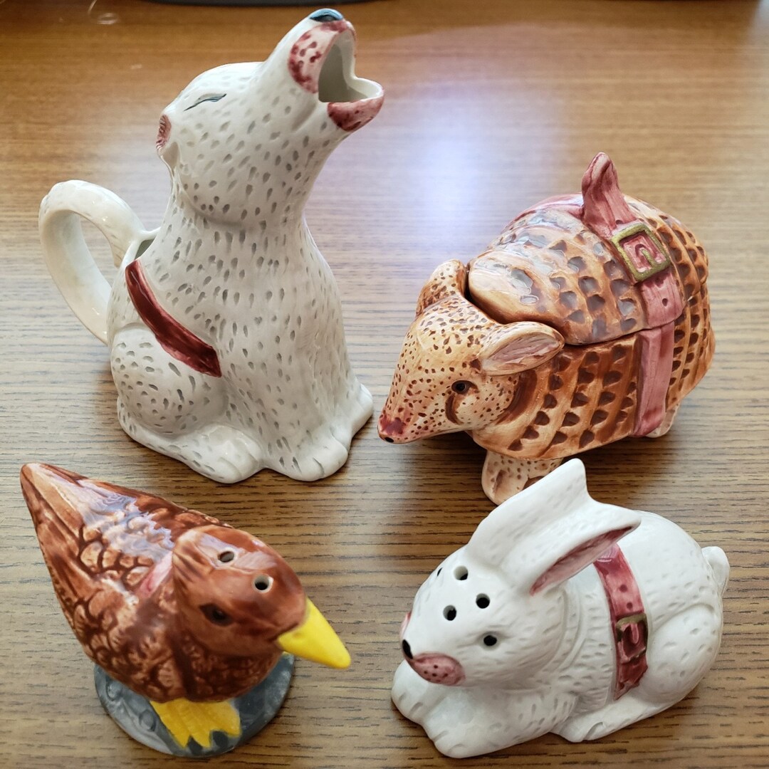 RARE Mint Condition OCI Pheasant and Rabbit and Howling Wolf and ...