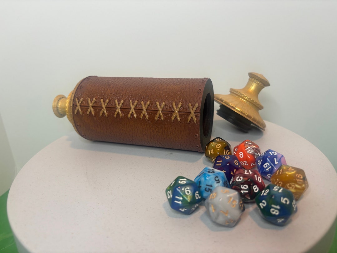 Dice Scroll Storage Container - Etsy