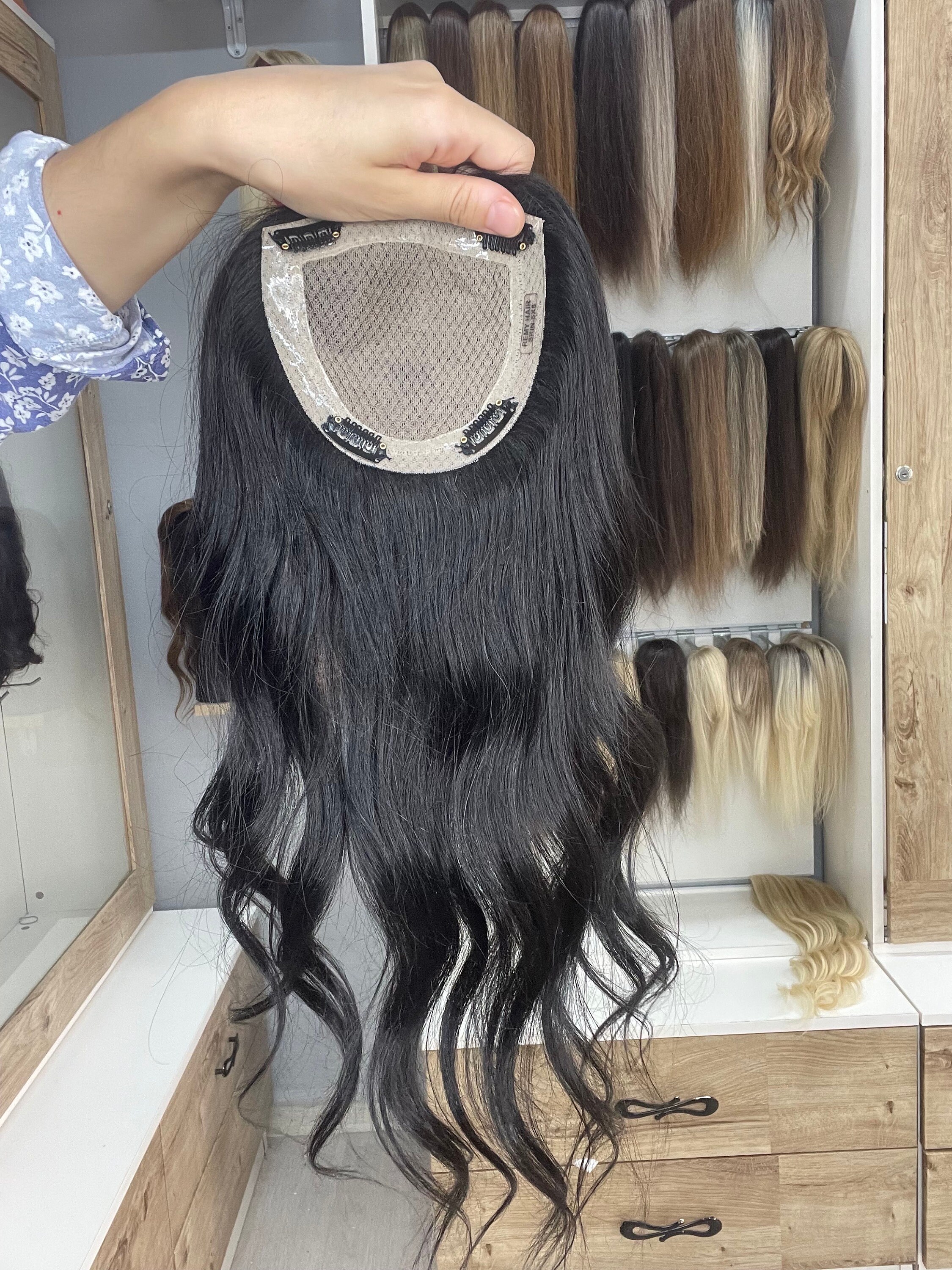 Silk Base, Top Hair, Real Hair , Human Hair - Etsy