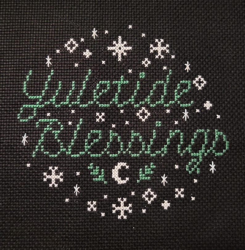 Yuletide Blessings Pattern - Etsy