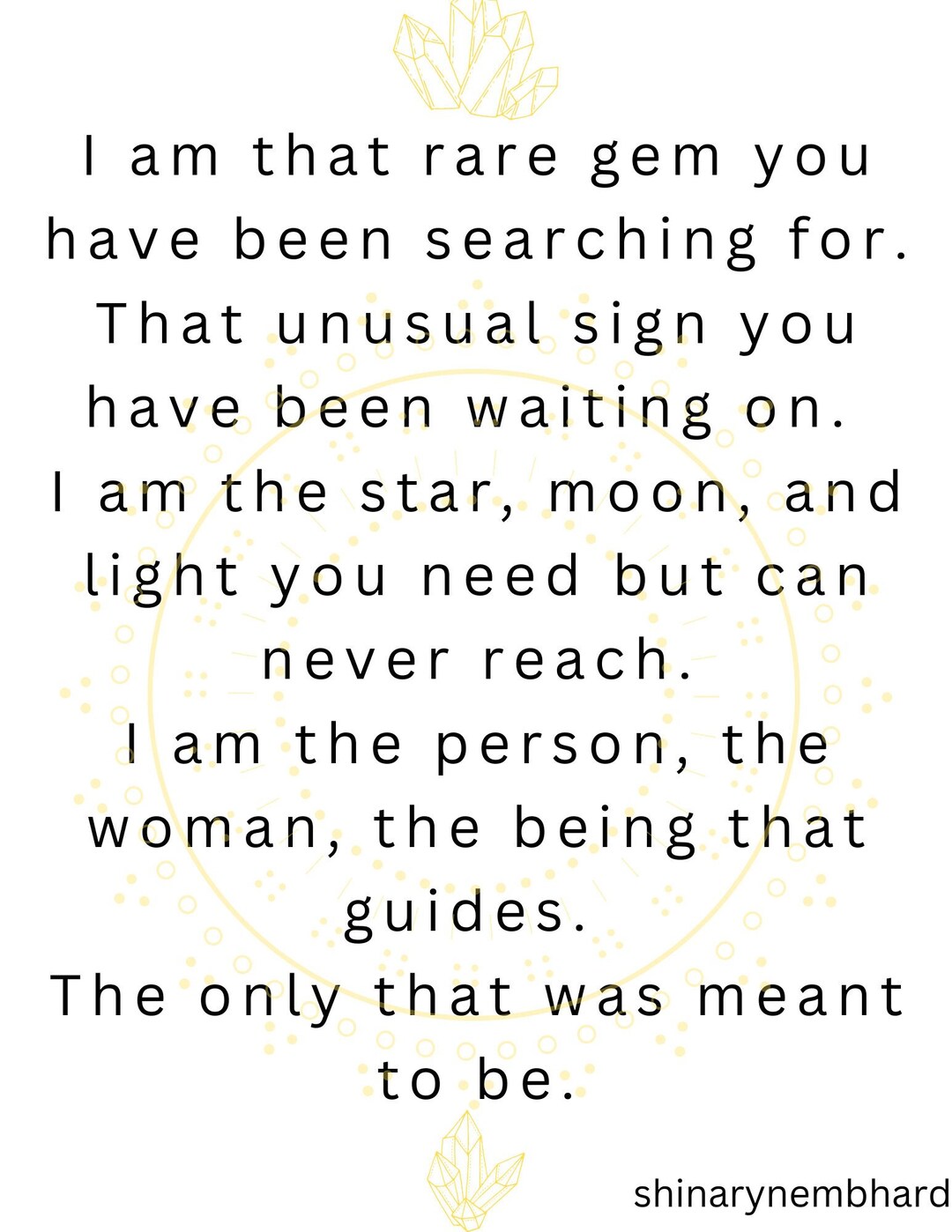 Rare Gem Poem Wall Art Decor, 8.5x11, Poem, and Poetry Gifts - Etsy