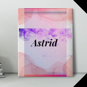 Astrid Pdf Poster, Wall Art, Personalized Gifts, 8.5x11, Downloadable ...