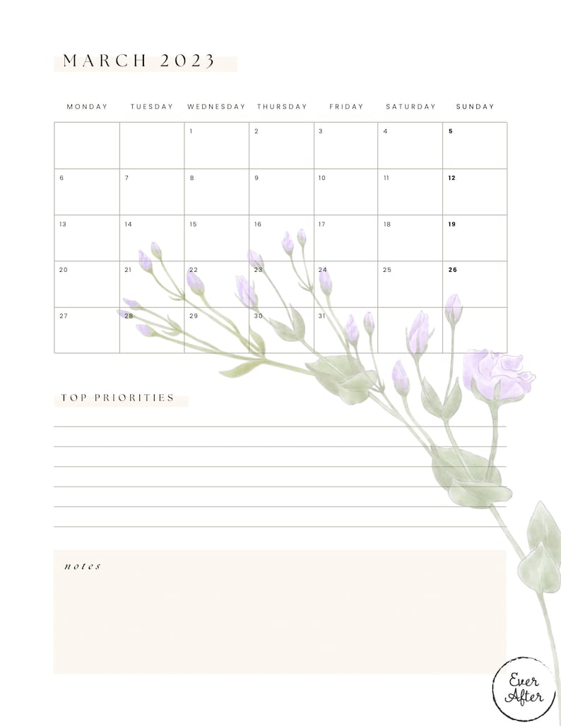 Printable 2023 Planner - Etsy