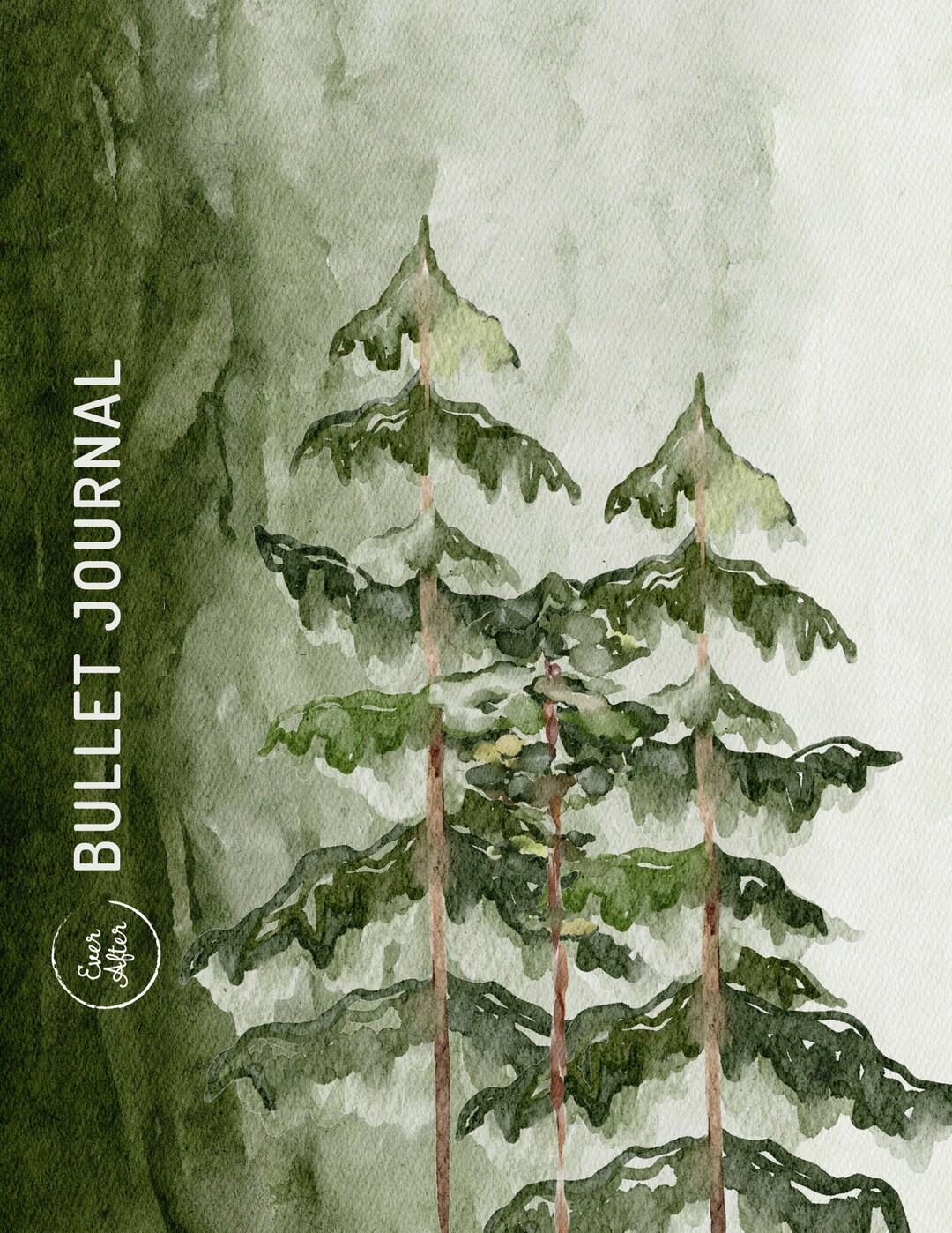 Printable Forest Bullet Journal - Etsy