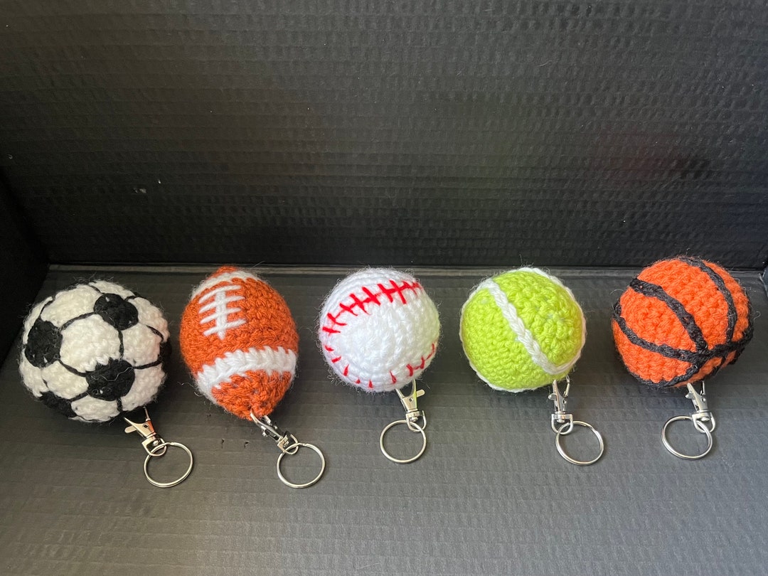 Sports Keychain/stress Ball (ONE ITEM) - Etsy