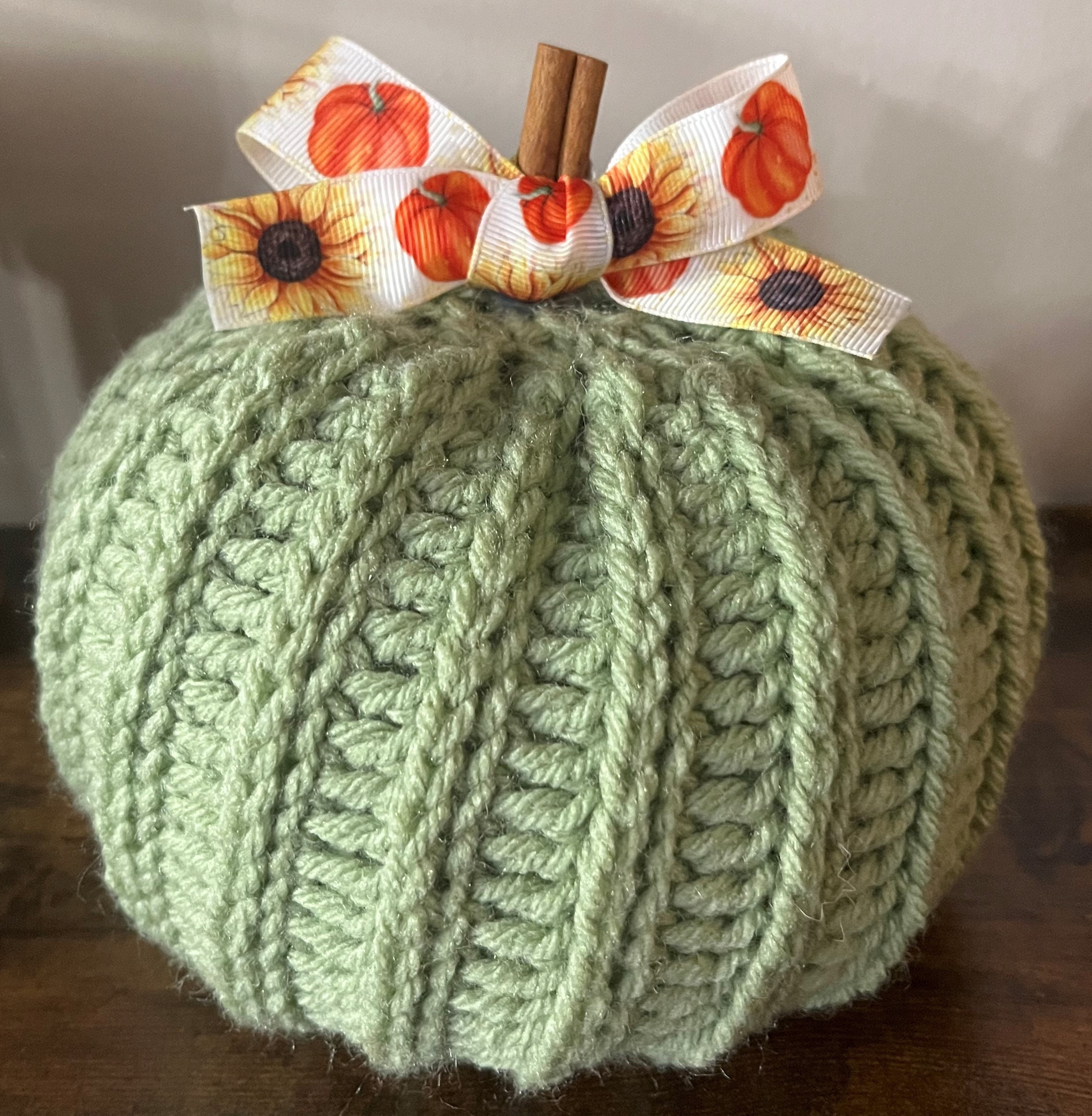 Large Crochet Pumpkin - Etsy