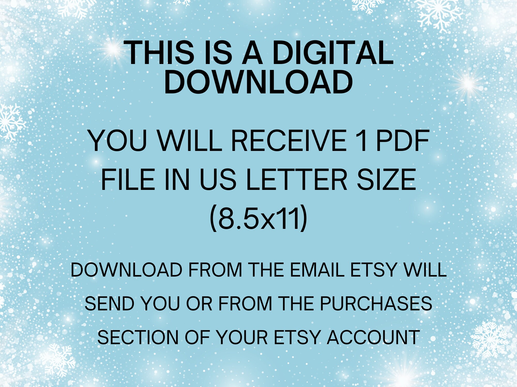 Secret Snowflake Questionnaire Printable, Holiday Gift Exchange Form ...