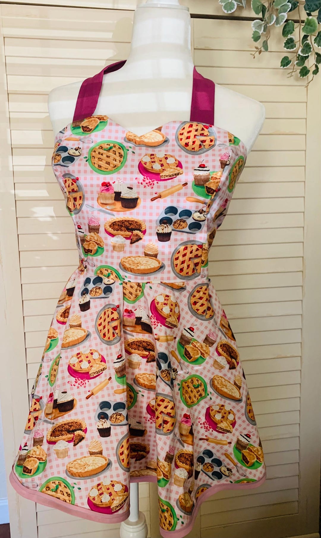 Vintage Inspired Diner Pie Apron - Etsy