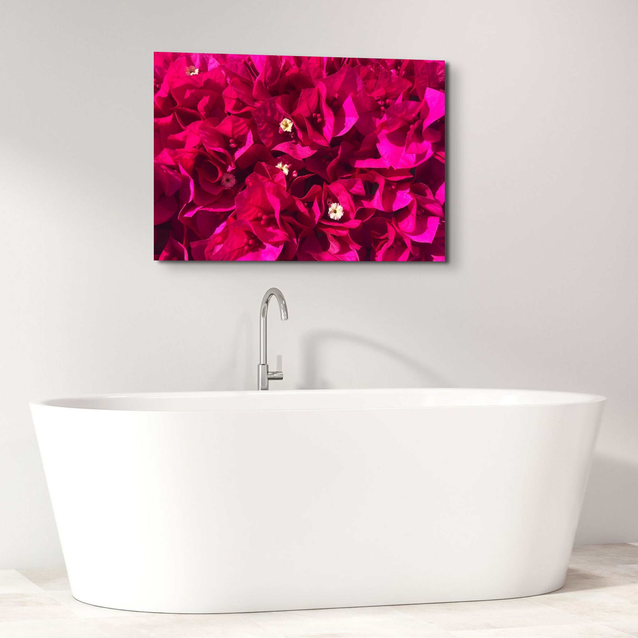 Magenta Bougainvillea Clear Acrylic Wall Art Abstract Art - Etsy