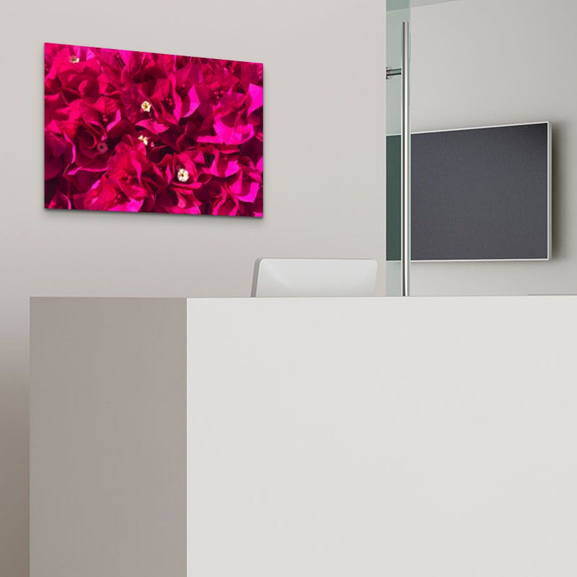 Magenta Bougainvillea Clear Acrylic Wall Art Abstract Art - Etsy